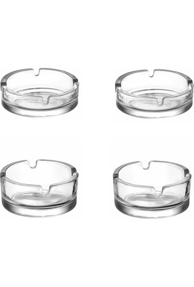 Lav Keyf Cam 4'lü Kül Tablası Seti