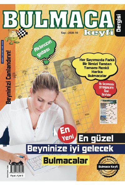 Kedi Yayınları Bulmaca Keyfi Dergisi Sayı 10 Çengel Kare Çarpı Anagram Hece Atasözü Sudoku Ingilizce Bulmacalar Kedi Yayınları Bulmaca Keyfi Dergisi Sayı 10 Çengel Kare Çarpı Anagram Hece Atasözü Sudoku Ingilizce Bulmacalar