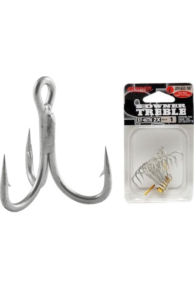 Owner 5646 Üçlü İğne No.1/0 ( 6'li pk.) Owner 5646 Üçlü İğne No.1/0 ( 6'li pk.)