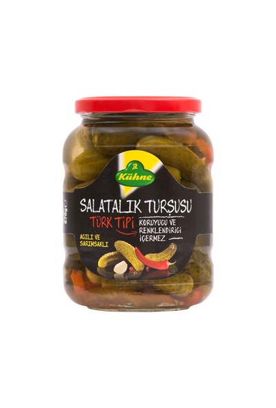 Kuhne Turk Tıpı Salatalık Tursusu Cam 2650 ml Kuhne Turk Tıpı Salatalık Tursusu Cam 2650 ml