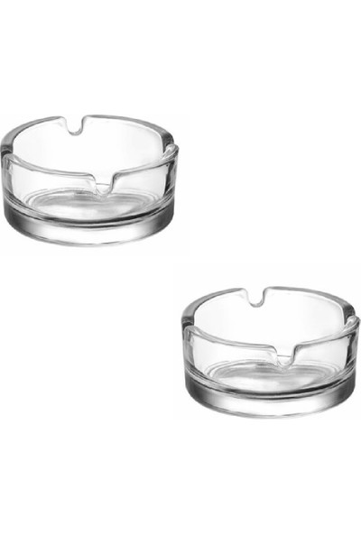 Lav Keyf Cam Küllük - 2'li Küçük Kül Tablası Lav Keyf Cam Küllük - 2'li Küçük Kül Tablası