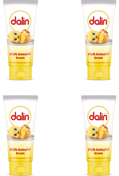 Dalin Pişik Önleyici Krem 100 ml x 4 Adet Dalin Pişik Önleyici Krem 100 ml x 4 Adet