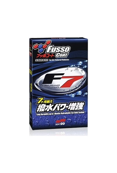 Soft99 Fusso Coat F7 Boya Koruma Cila 300 ml