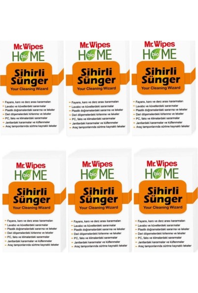 Farmasi Mr.wipes Sihirli Sünger - 6'lı
