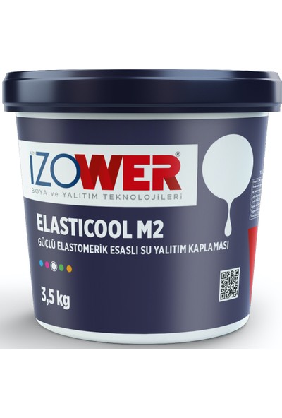 Izower M2 Güçlü Elastomerik Su Yalıtım Malzemesi 3,5 kg