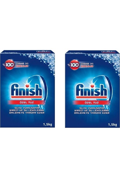 Finish Özel Tuz 1,5 kg + 1,5 kg 2'li Set