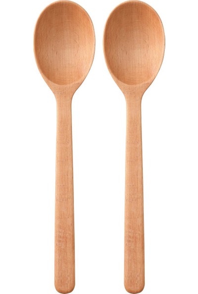 KaktüsKedi 2 Adet 26 Cm Ahşap Kepçe 713140 KaktüsKedi 2 Adet 26 Cm Ahşap Kepçe 713140