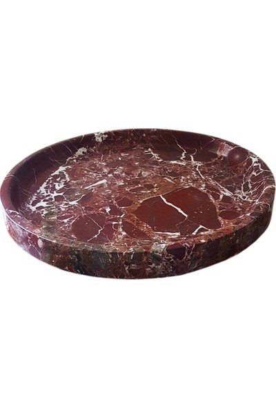 Toodecor Mermer Sunum Tabağı - Bordo 30 cm Toodecor Mermer Sunum Tabağı - Bordo 30 cm