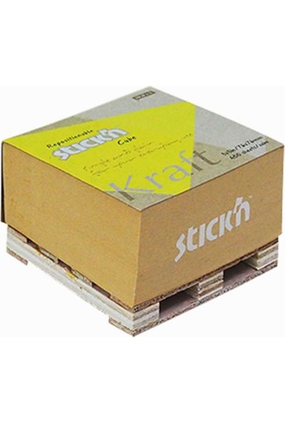 Gıpta 21816 Stickn Kraft Cube Yapışkanlı Not Kağıtları Gıpta 21816 Stickn Kraft Cube Yapışkanlı Not Kağıtları
