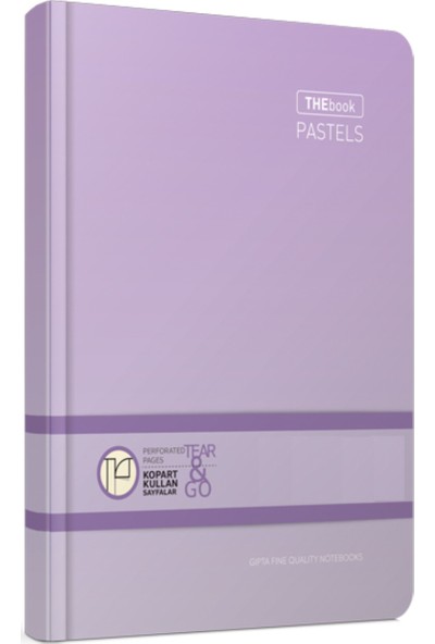 Gıpta The Book Pastels Sert Kapak 200 Yp Kareli Defter 20 x 28 cm Lila Gıpta The Book Pastels Sert Kapak 200 Yp Kareli Defter 20 x 28 cm Lila