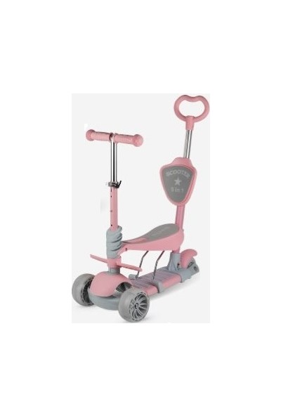 Rookie 5 in 1 Işıklı Katlanabilir Scooter Rookie 5 in 1 Işıklı Katlanabilir Scooter