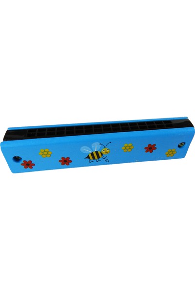 Toptan Hediyeci Ahşap Renkli Mızıka