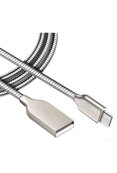 Subzero Metal Type C 3.1A Hızlı Şarj Kablosu Subzero Metal Type C 3.1A Hızlı Şarj Kablosu