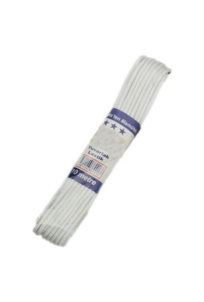 YYB Don Lastiği Yuvarlak Çap 3 mm Boy 10 m 4'lü