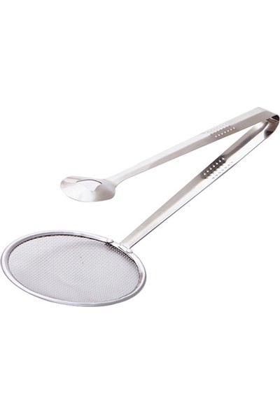 Dirisan Süzgeçli Çelik Haşlama ve Kızartma Maşası 30 cm Dirisan Süzgeçli Çelik Haşlama ve Kızartma Maşası 30 cm