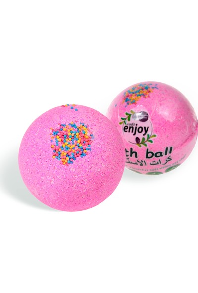 Suds Enjoy Banyo Topu Doğal Pembe Düşler El Yapımı Banyo Bombası 100 gr Suds Enjoy Banyo Topu Doğal Pembe Düşler El Yapımı Banyo Bombası 100 gr