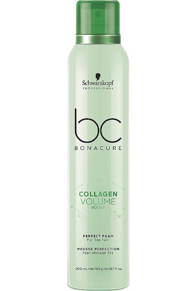 Bonacure Collagen Doğal Hacim Mükemmelleştirici Köpük 200 ml