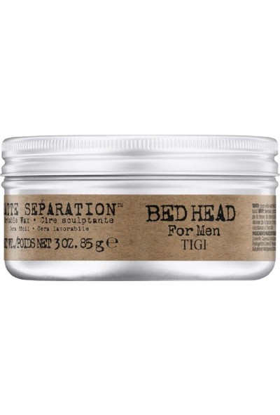 Tigi Bed Head For Men Matte Separation Sert Tutuşlu Mat Wax 85 Gr Tigi Bed Head For Men Matte Separation Sert Tutuşlu Mat Wax 85 Gr