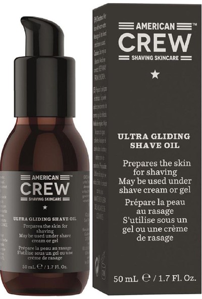 American Crew Ultra Gliding Shave Oil - Sakal Traşı Öncesi Cilt Koruyucu Yağ 50 ml American Crew Ultra Gliding Shave Oil - Sakal Traşı Öncesi Cilt Koruyucu Yağ 50 ml