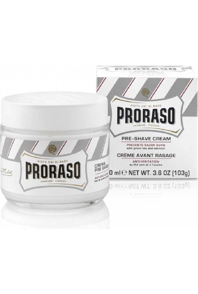 Proraso Yeşil Çay Ve Yulaf Özlü Tıraş Öncesi Kremi