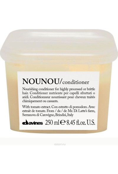 Davines Nounou Besleyci Koruyucu Bakm Krem 250Ml Davines Nounou Besleyci Koruyucu Bakm Krem 250Ml