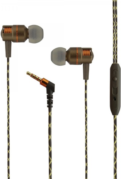 Yujı Y992 Mono 3.5 mm Kablolu Mikrofonlu Kulakiçi Kulaklık