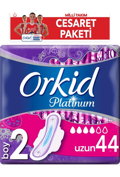 Orkid Platinum Uzun Cesaret Paketi 44'lü Orkid Platinum Uzun Cesaret Paketi 44'lü