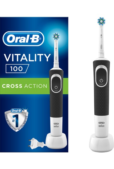 Oral-B Vitality 100 Black Cross Action Box Oral-B Vitality 100 Black Cross Action Box