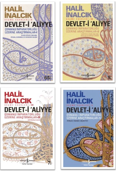 Devlet-I Aliye Seti - Halil Inalçık