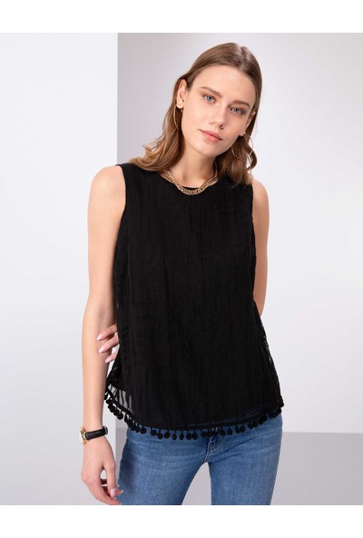 Pierre Cardin Kadın Siyah Bluz 50202852-VR046