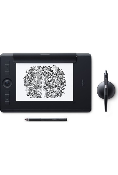 Wacom Intuos Pro Paper Medium 8192 Seviye 5080 lpi 8 ExpressKeys Bluetooth Grafik Tablet (PTH-660P) Wacom Intuos Pro Paper Medium 8192 Seviye 5080 lpi 8 ExpressKeys Bluetooth Grafik Tablet (PTH-660P)