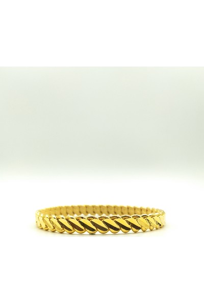 Zeygold Altın Kaplama 3lü Adana Duble Burma Bilezik Zeygold Altın Kaplama 3lü Adana Duble Burma Bilezik