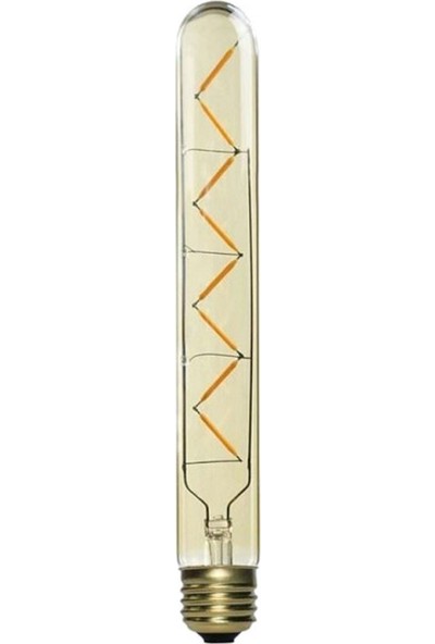 Edison T30 Rustik LED Ampul E27 Amber 6 W Edison T30 Rustik LED Ampul E27 Amber 6 W