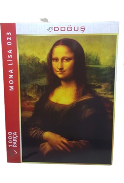 Doğuş Mona Lisa Portre 1000 Parça Puzzle 023 Doğuş Mona Lisa Portre 1000 Parça Puzzle 023