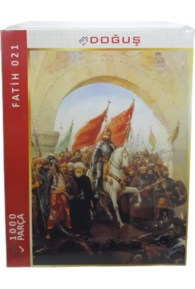 Doğuş İstanbul'un Fethi Fatih Sultan Mehmet 1000 Parça Puzzle 021 Doğuş İstanbul'un Fethi Fatih Sultan Mehmet 1000 Parça Puzzle 021