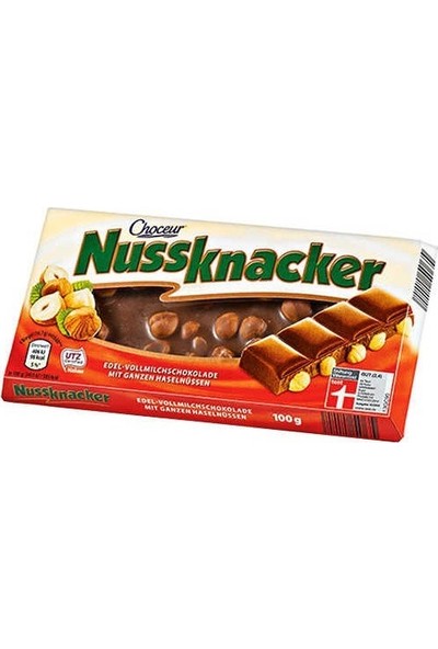 Nussknacker Sütlü Fındıklı Çikolata 100 gr x 5'li