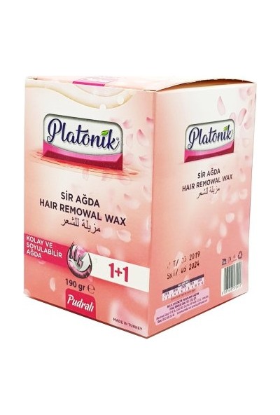 Platonik Cezve Sır Ağda 1+1 Pudralı 190 gr Platonik Cezve Sır Ağda 1+1 Pudralı 190 gr