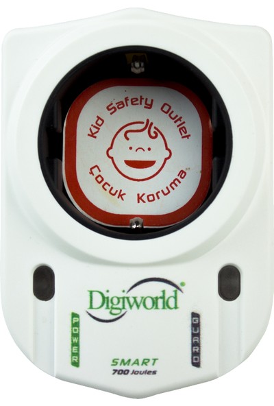 Digiworld Smart Akım Korumalı Priz Tekli 250V