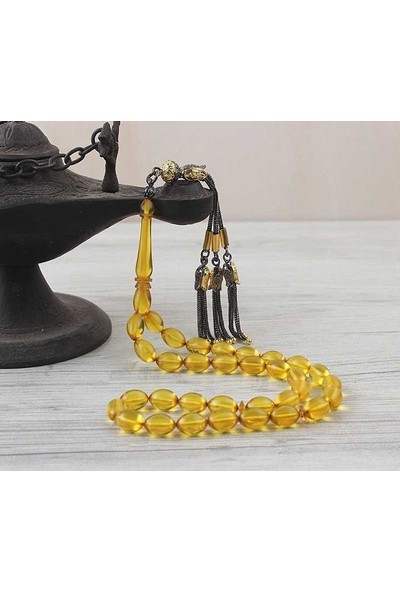 Tesbih Sepetim Rodaj Kaplama Gümüş Püsküllü Ateş Kehribar Tesbih Tesbih Sepetim Rodaj Kaplama Gümüş Püsküllü Ateş Kehribar Tesbih