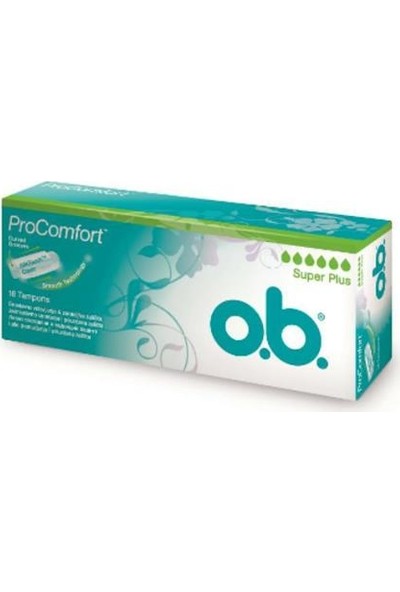 O.B. Tampon Süper Plus 16'lı x 2