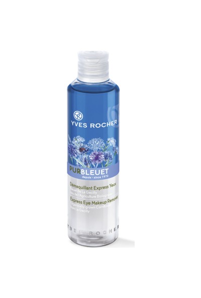 Yves Rocher Pur Bleuet - Ekspres Göz Makyaj Temizleyici - 200ML