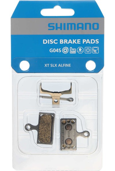 Shimano G04S Metal Disk Fren Balatası (Yay/Pim dahil) Shimano G04S Metal Disk Fren Balatası (Yay/Pim dahil)