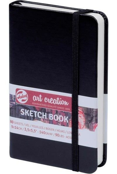 Talens Sert Kapaklı Eskiz Defteri 80 Yaprak 140 gr 9 x 14 cm