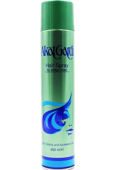 Akat Gardi Saç Spreyi Yeşil 400ML Akat Gardi Saç Spreyi Yeşil 400ML