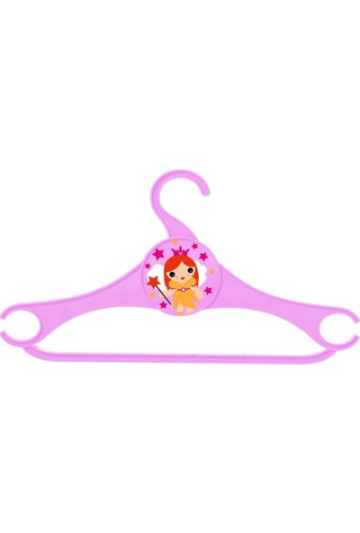 Herevin Prenses Desenli Çocuk Askısı 6'lı