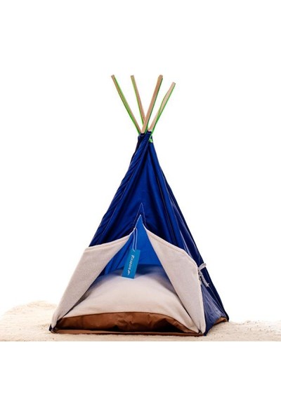 Bedspet Kedi Çadırı Mavi