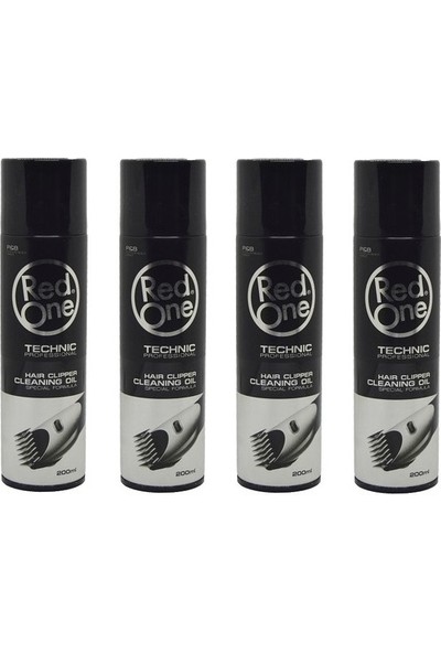 Redone Berber Alet ve Traş Makinesi Temizleme Yağı 200 ml x 4 Adet Redone Berber Alet ve Traş Makinesi Temizleme Yağı 200 ml x 4 Adet