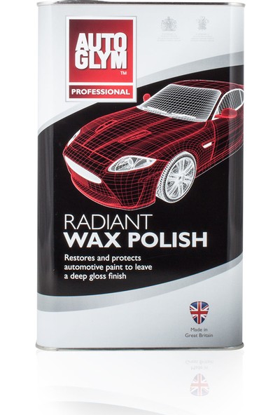 Autoglym Radiant Wax Polish 5 lt (Yüzey Koruyucu Wax Polish 5 lt)