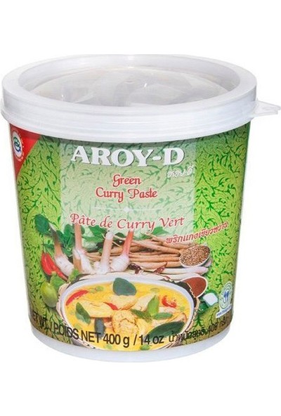 Aroy-D Yeşil Köri Ezmesi Green Curry Paste 400 gr