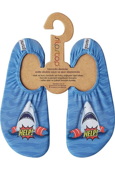 Slipstop Mavi Çocuk Deniz & Havuz Ayakkabısı Ss19120214 Help